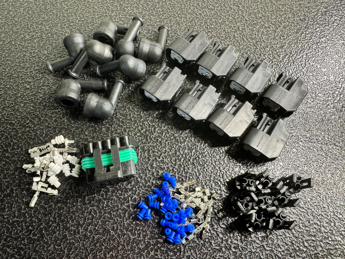 16 Injector ULTIMATE USCAR/EV6 Delphi Connector Kit – moorethrottle